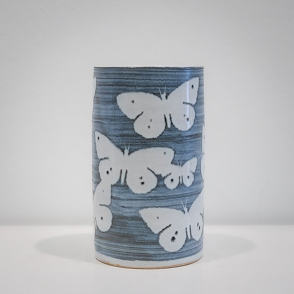 Neil Tregear Butterfly Vase | Cecilia Colman Gallery