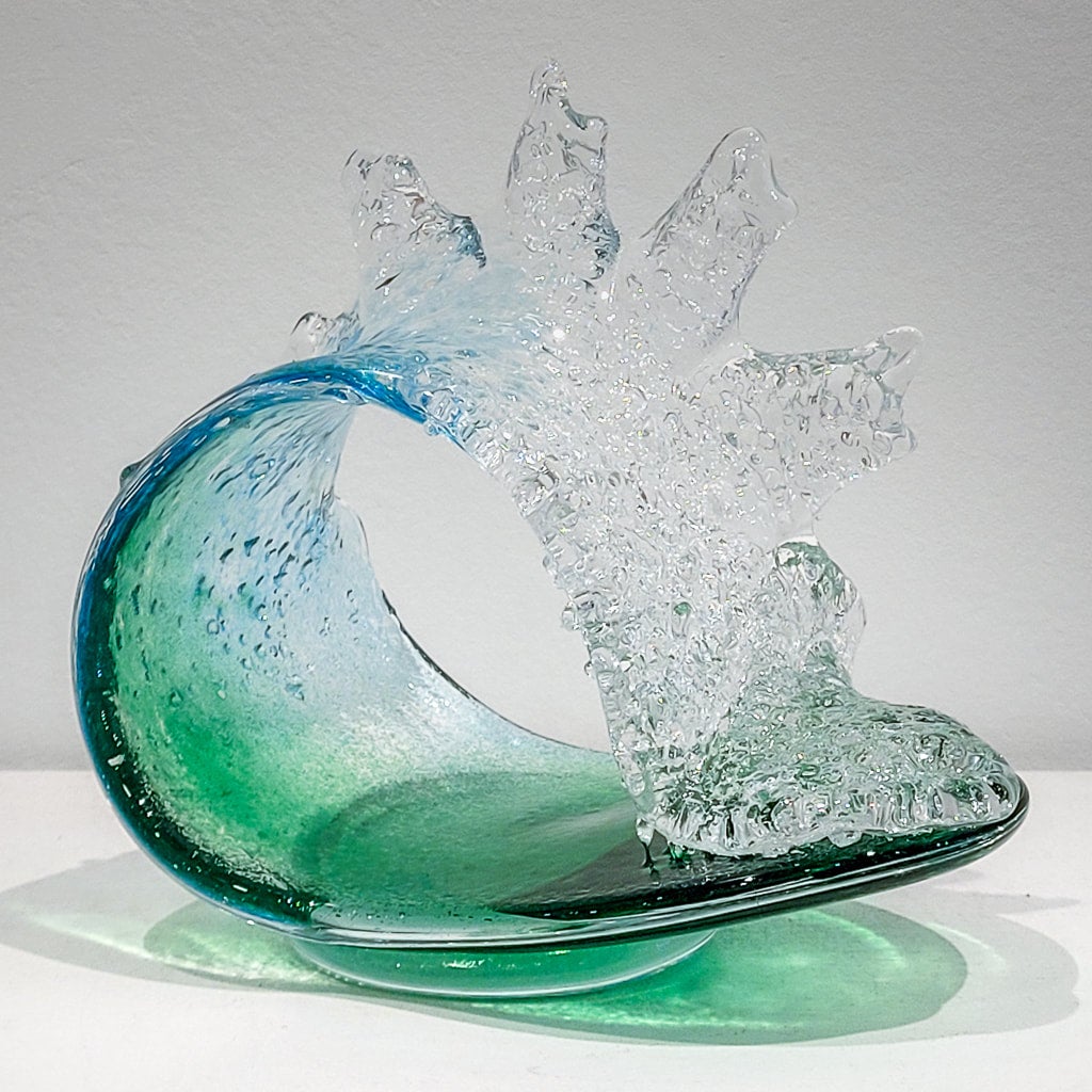Richard Glass Medium Crest Wave Gulf | Cecilia Colman Gallery